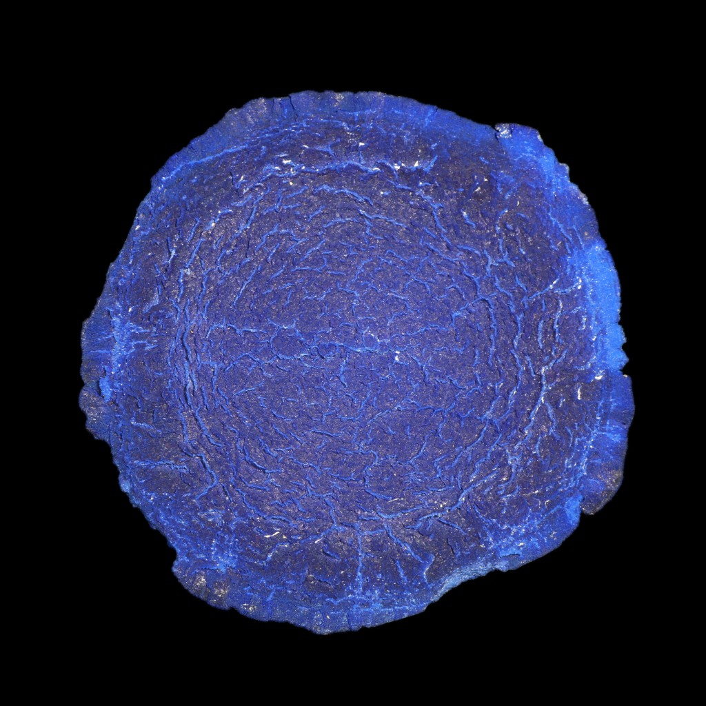 AZURITE SUN 3.5" X 3.5" DISC - Celestial Earth Minerals