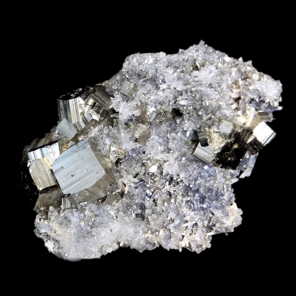 GALENA, PYRITE, QUARTZ 2.25" x 3" - Celestial Earth Minerals