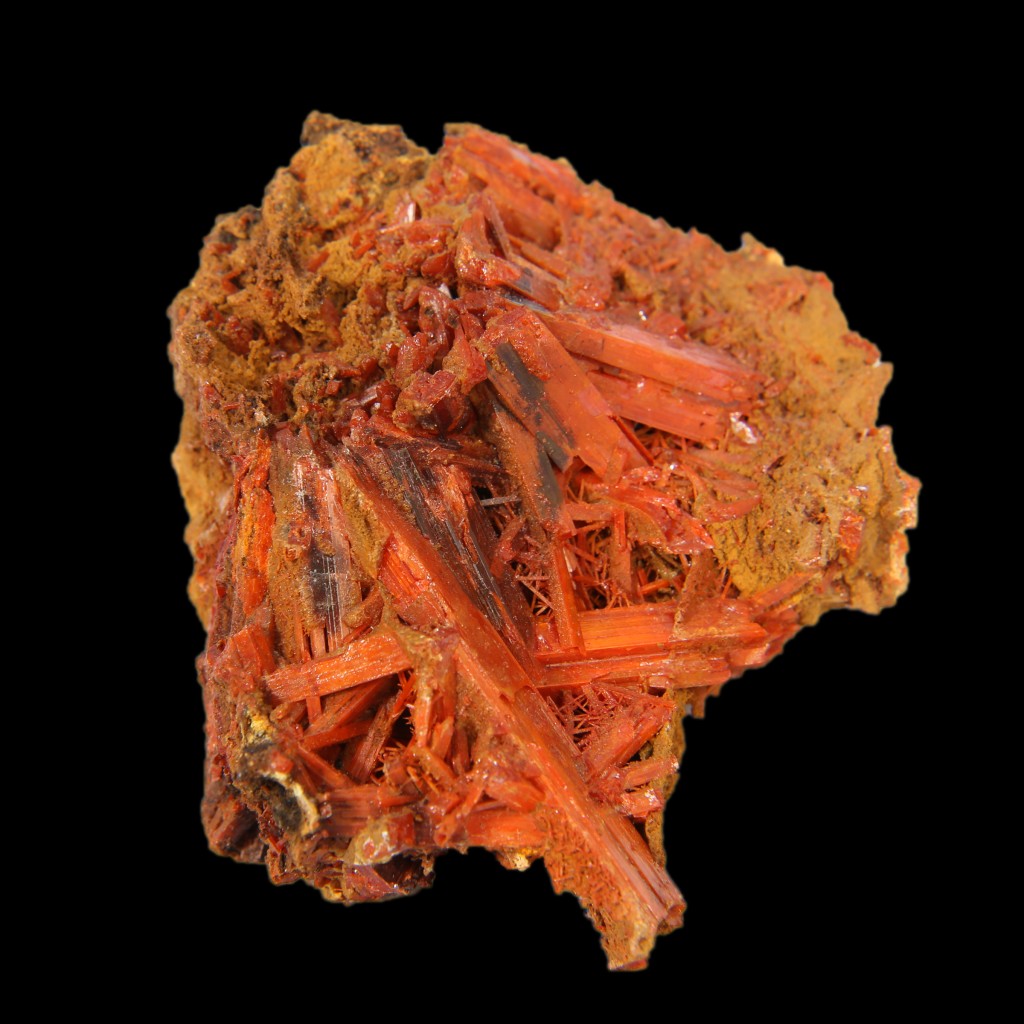 CROCOITE 64mm X 74mm X 46.5mm - Celestial Earth Minerals