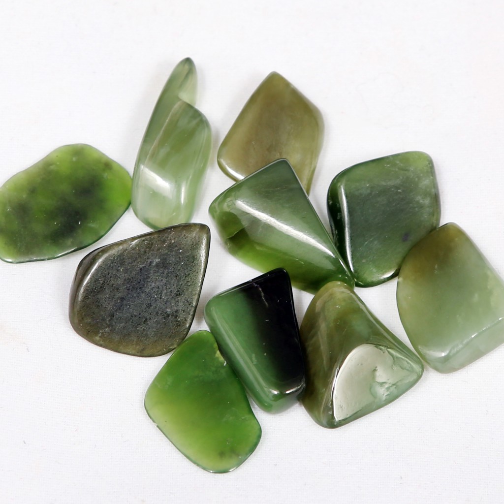 Jade Tumbled Stone - Celestial Earth Minerals
