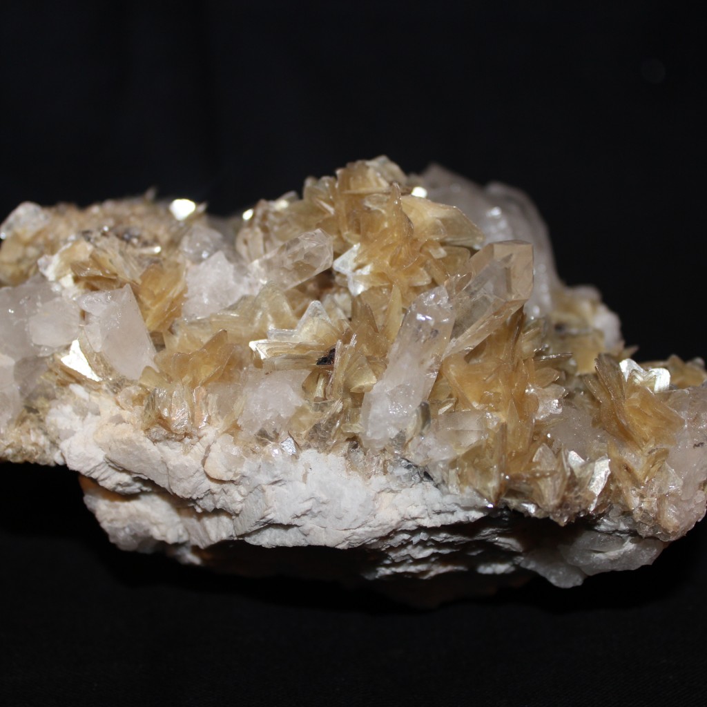 Star Muscovite w/Quartz on Albite Crystal Specimen - Celestial Earth ...