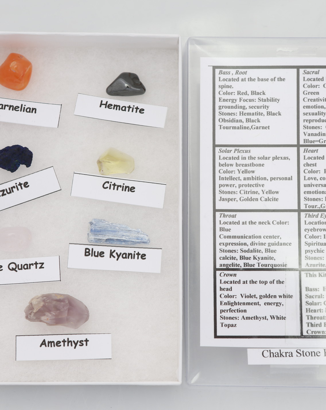 Chakra Stone Kit - Celestial Earth Minerals
