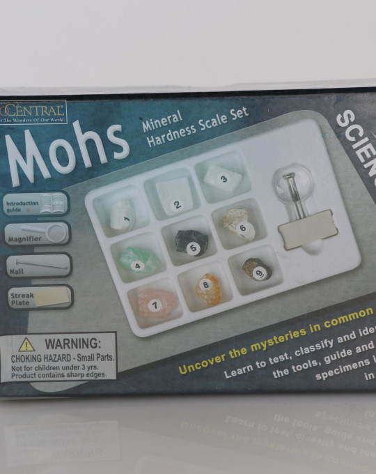 Mohs Mineral Hardness Scale Set Science Kit - Celestial Earth Minerals